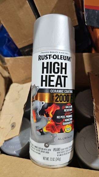 12 Rust-Oleum High Heat Ceramic Coating 12 oz. Cans - Metzger Property ...