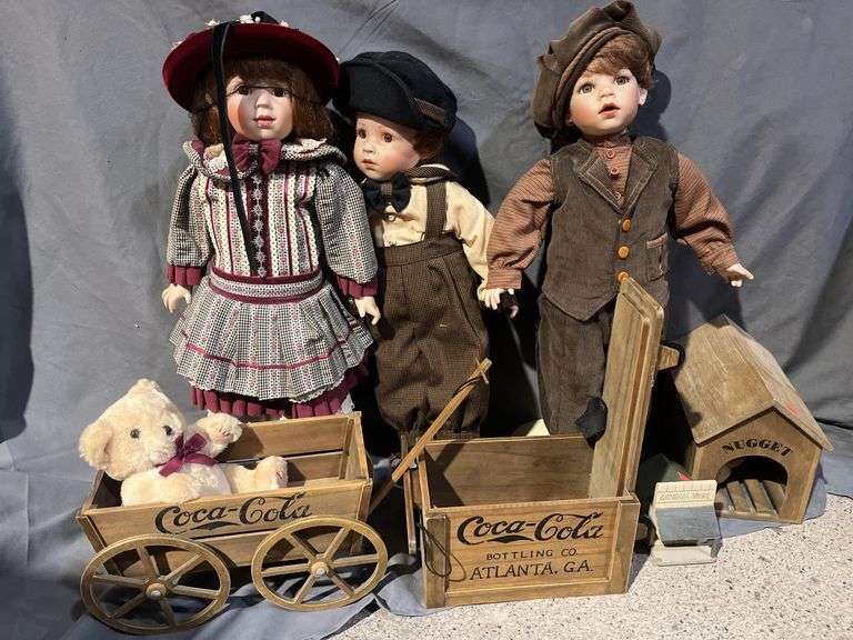 Wood Coca-Cola General Store Decorative Figurine, Coca-Cola Bottling ...