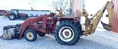International 784 Tractor with attachments inc. International 2250 ...