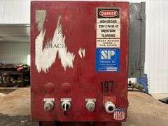 SP Industries 2101 Roll off trash compactor, 230 volt, 3 phase, 10 hp ...