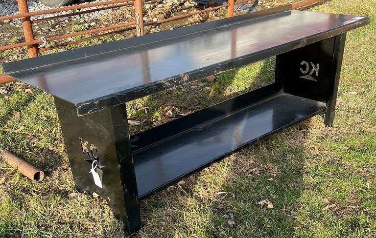 New KC steel work bench - Metzger Property Services, LLC