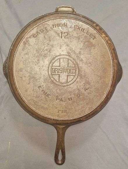 Griswold #12 Cast Iron Skillet - Metzger Property Services, LLC