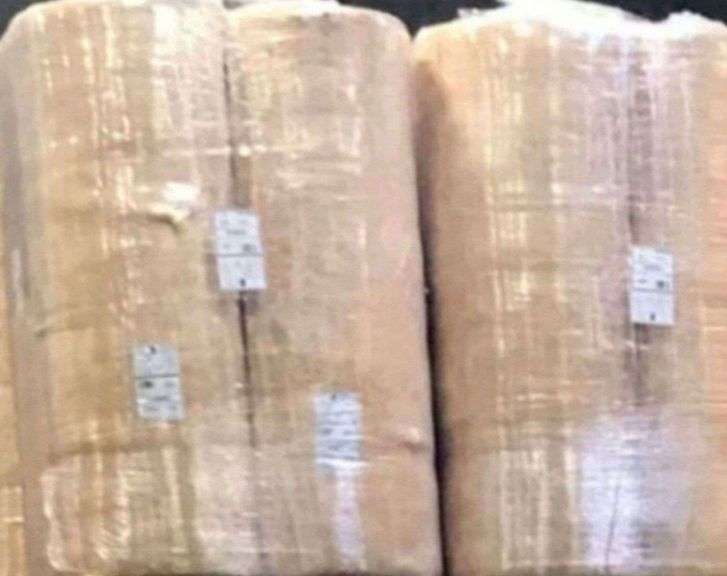 4 - rolls Metal Building Insulation unfaced 60" W x 30' L x 8" D 150 sq ...