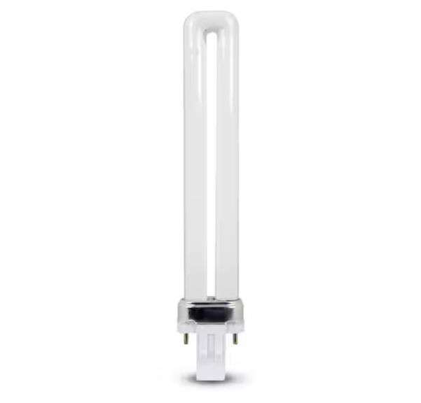 3- Feit Electric 13-Watt Equivalent PL CFLNI Twin Tube 2-Pin GX23 Base Compact Fluorescent CFL ...