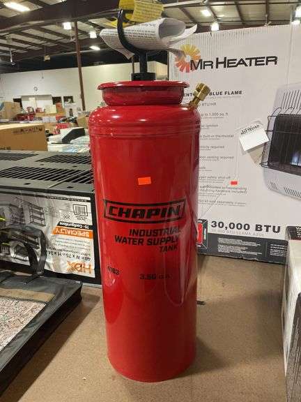Chapin Industrial Water Supply Tank 3.5G - Metzger Property Services, LLC