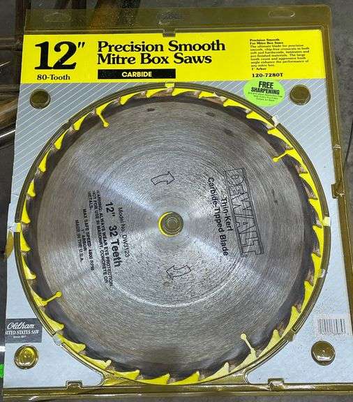 12" 80 Tooth Carbide Tipped Saw Blade - Metzger Property Services, LLC