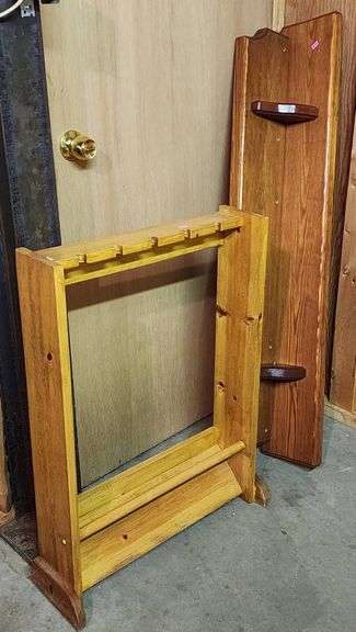 Wall-Mounted Shelf and Freestanding Gun Rack - Metzger Property ...