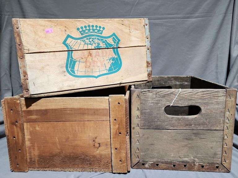 Canada Dry Wood Crate, Unmarked Wood Crate, Wood Crate 18”x12”x10” 16.5 ...