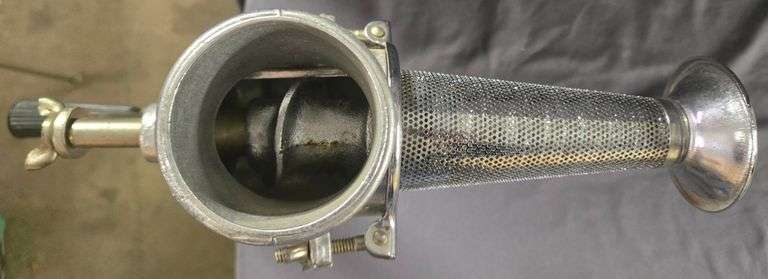 Squeezo Strainer and Food Mill with Hand Crank - Metzger Property ...
