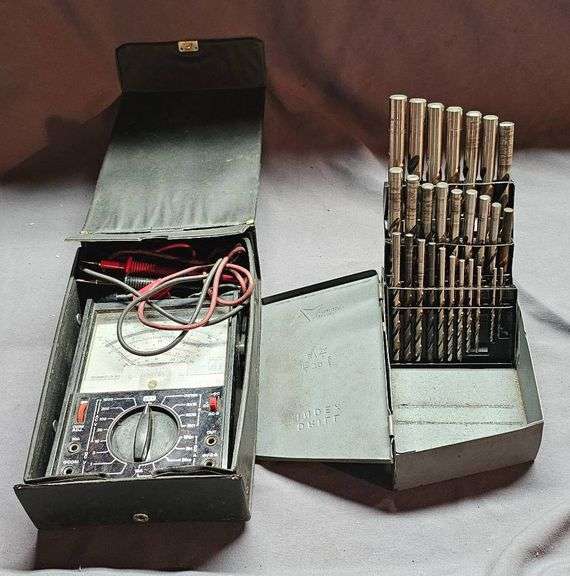 Drill Index Set and Multimeter with Cables - Metzger Property Services, LLC