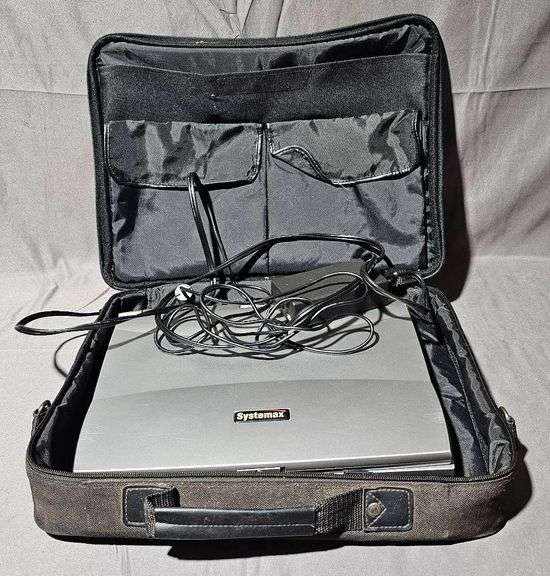 Systemax Laptop with Carrying Case and Accessories - Metzger Property ...