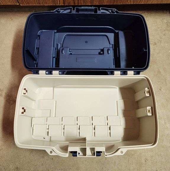 Plano Two Tray Tackle Box with Compartments - Metzger Property Services ...
