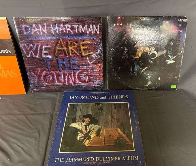 Six Vinyl Records Featuring Various Artists and Albums - Metzger ...