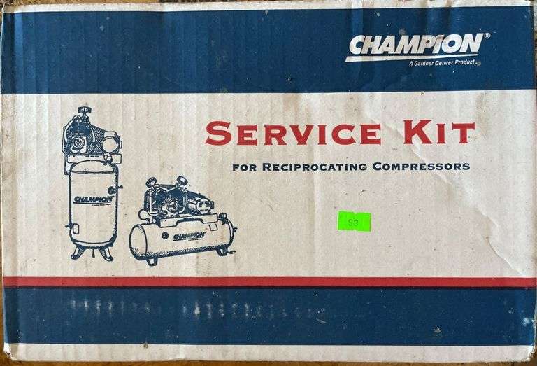 Champion Service Kit for Reciprocating Compressors - Metzger Property ...