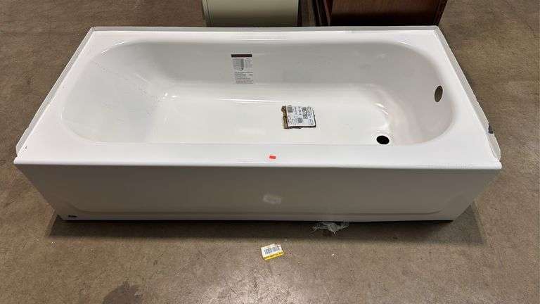 Bootz Industries Aloha 60 in. x 30 in. Soaking Bathtub with Right Drain ...