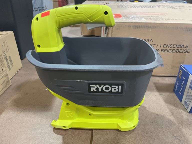 Ryobi Battery Powered Fertilizer Spreader - Metzger Property Services, LLC