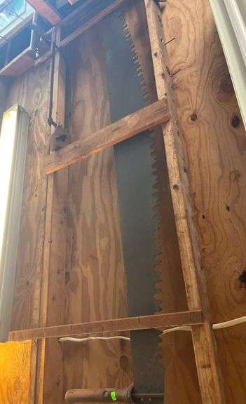 Two-Man Crosscut Saw with Wood Handle - Metzger Property Services, LLC