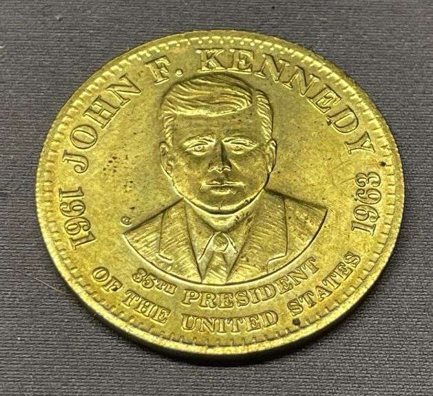 1961-1963 John F. Kennedy Commemorative Coin - Metzger Property ...