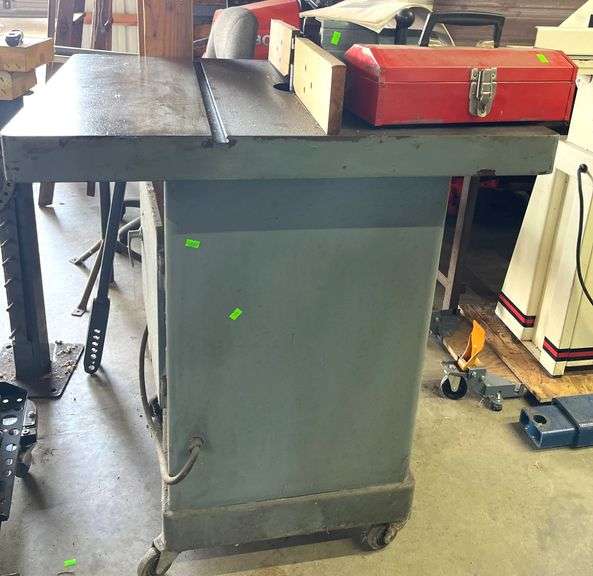 Metal Industrial Table Mounted Shaper with Motor and Accessories ...