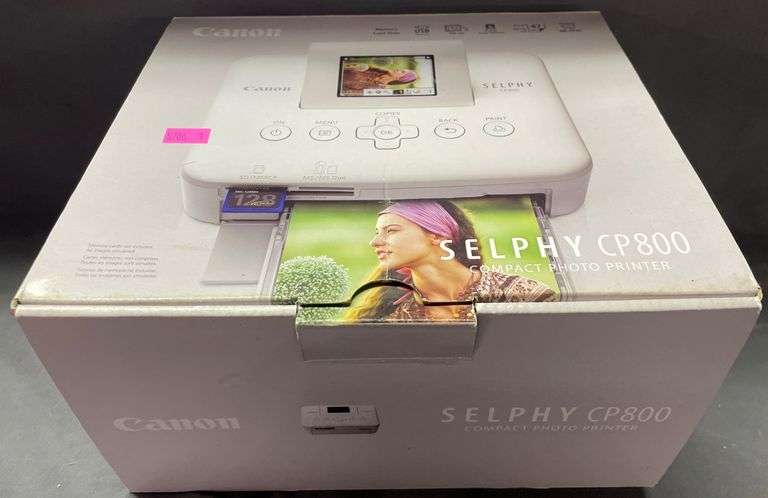 Canon Selphy CP800 Compact Photo Printer with Accessories - Metzger ...