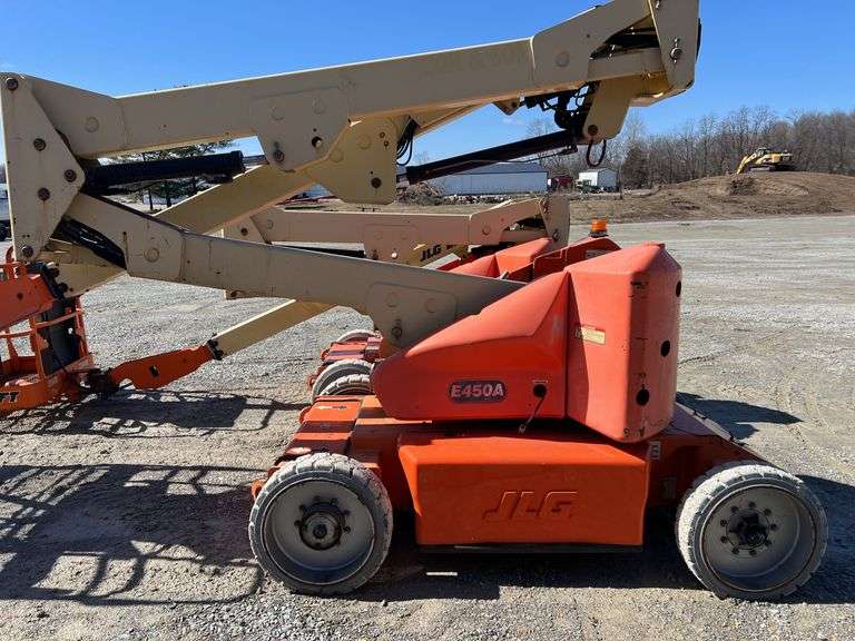 2004 JLG E450A Electric 45 Foot Articulating Boom Lift, Fleet ...