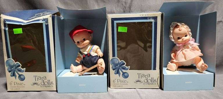 1981 Tiara Dolls by Playmates with Original Boxes - Metzger Property ...