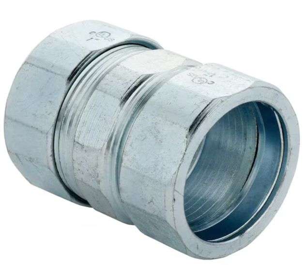 10- Commercial Electric 1 in. Rigid Metal Conduit (RMC) Compression ...