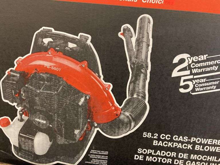 Echo 216 MPH 517 CFM 58.2cc Gas 2-Stroke Backpack Leaf Blower with Tube ...