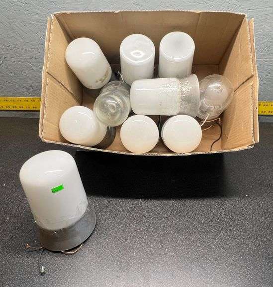 Utility globe style light fixtures - Metzger Property Services, LLC