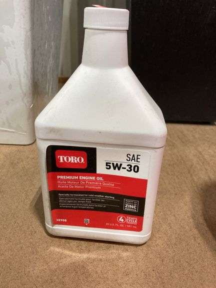 Toro SAE 5W-30 engine oil-20 oz - Metzger Property Services, LLC