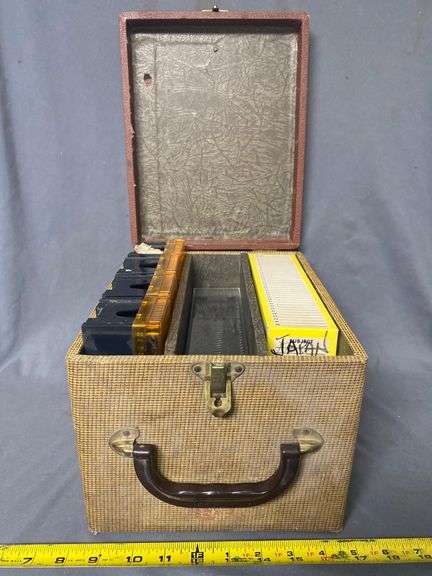 Slide Storage Case with Handle, Lock, and Kodachrome Transparency ...