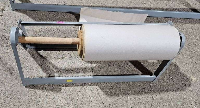 ULINE Metal Paper Roll Dispenser and Cutter 20″ and 38″ Widths ...