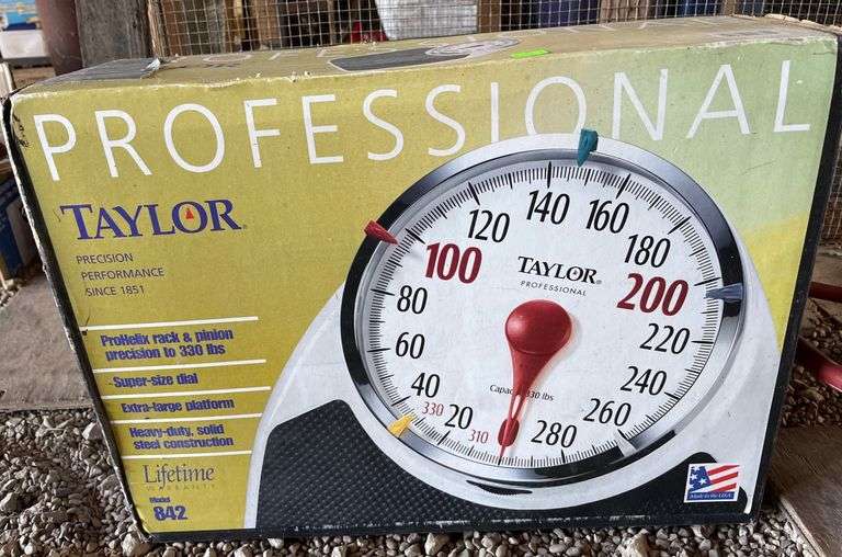 Taylor Professional Floor Scale with Box - Metzger Property Services, LLC