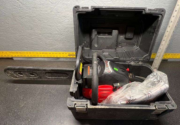 Craftsman chain saw with case - Metzger Property Services, LLC