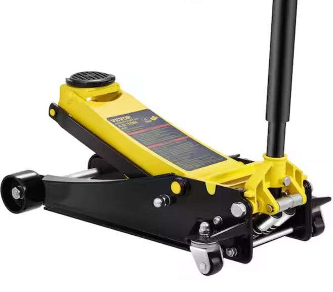 VEVOR Floor Jack 4 Ton Low Profile Floor Jack, Heavy-duty Steel Racing ...