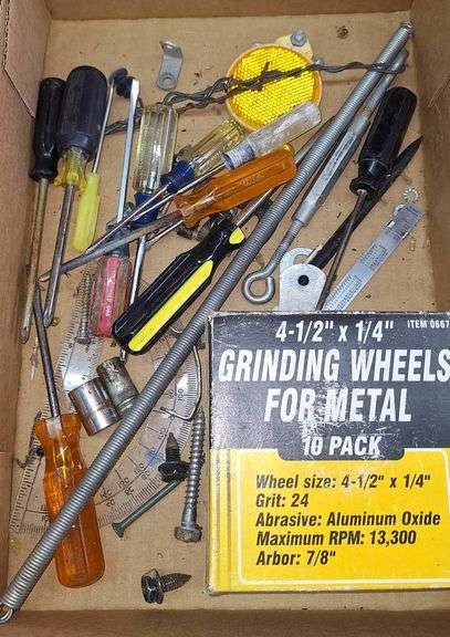 Hand Tools and Grinding Wheels for Metal - Metzger Property Services, LLC