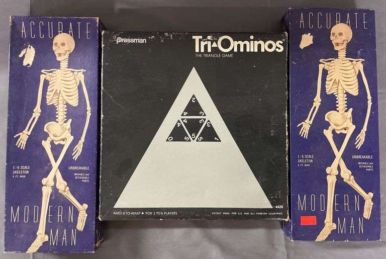 Tri-Ominos Game and Modern Man Anatomy Kits - Metzger Property Services ...