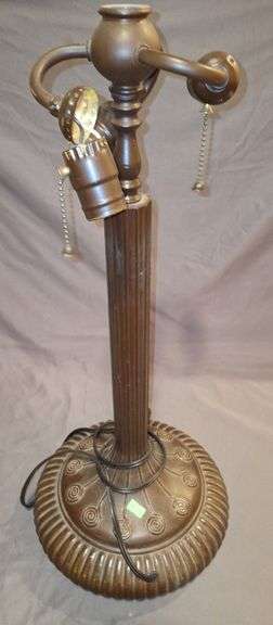 Metal lamp base 24” - Metzger Property Services, LLC