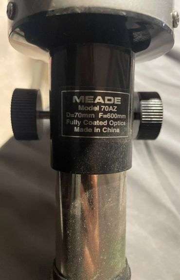 Meade Model 70AZ Refractor Telescope with Adjustable Tripod - Metzger ...