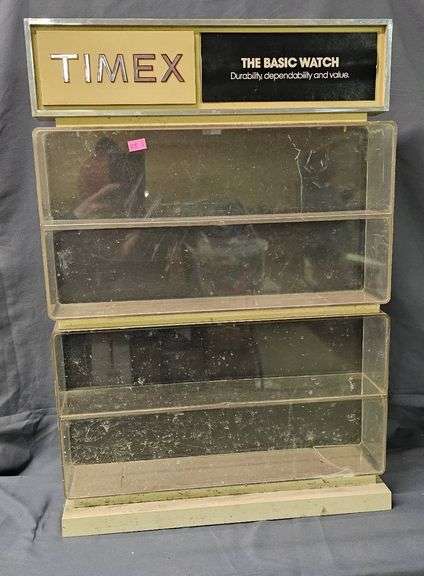 Timex Branded Acrylic Display Case with Shelves - Metzger Property ...