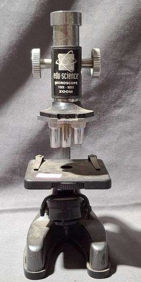 Edu-Science Microscope With 100x-900x Zoom 8.5″ - Metzger Property ...