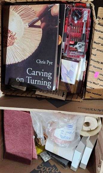 Woodturning and Carving Tools With Books by Chris Pye - Metzger ...