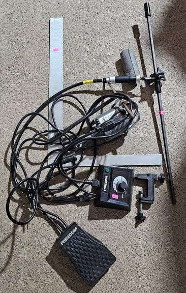 Foredom SR Motor with Control Pedal, Dial Speed Control and Accessories ...