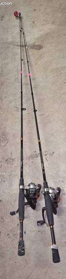 Two Fishing Rods with Reels by H2O Xpress - Metzger Property Services, LLC
