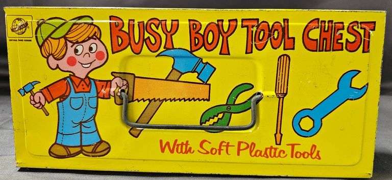 Busy Boy Tool Chest with Soft Plastic Tools - Metzger Property Services ...