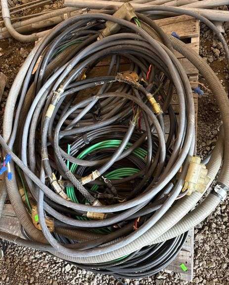 Industrial Electrical and Air Compression Cables on Pallet - Metzger ...