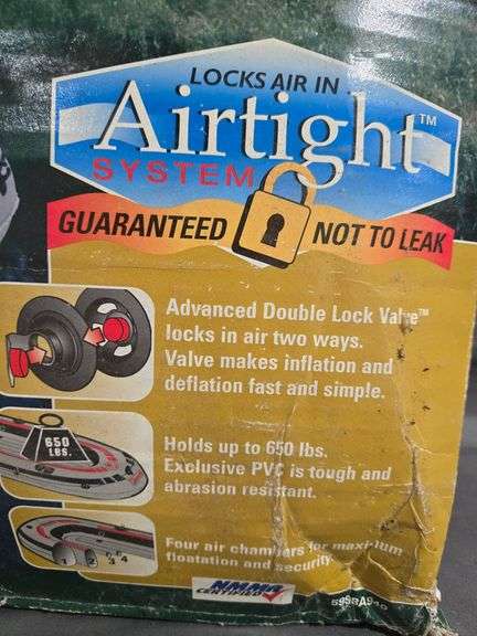 Coleman 4-Person Inflatable Boat - Metzger Property Services, LLC