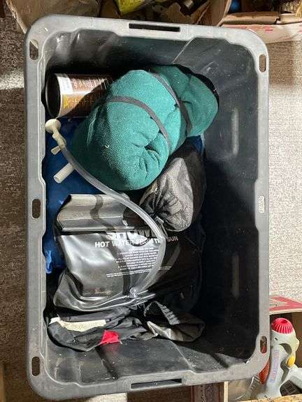 REI Camp Dome Footprint, Sleeping Bag, Hydration System, and Gear in ...