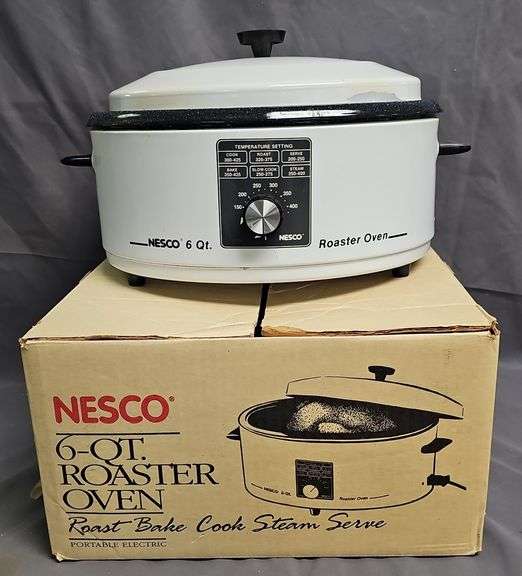 Nesco Electric Roaster Oven 6 qt(untested) - Metzger Property Services, LLC