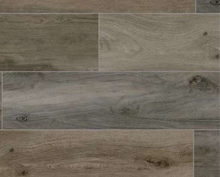 Corso Italia Selva Ash 8 in. x 40 in. Wood Look Porcelain Floor and ...